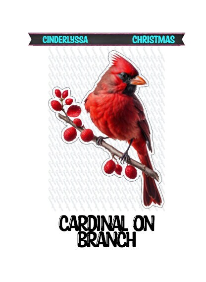 Cardinal On Branch for Cardstock Silicone Mold, Aroma Bead Molds, Car – Cinderlyssa