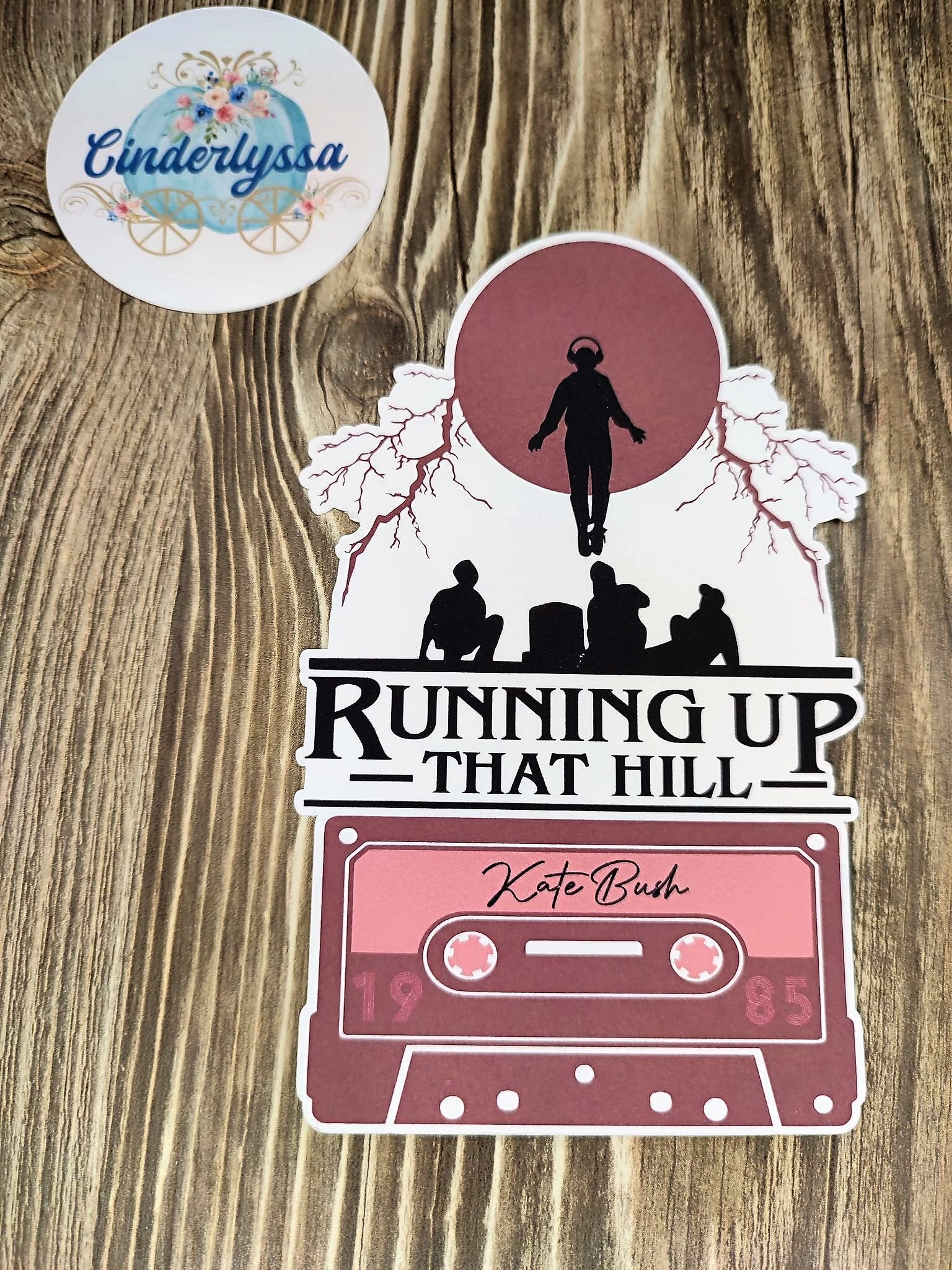 Stranger Things Running Up That Hill Cardstock Silicone Mold, Aroma Be ...